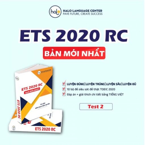Giải đề ETS 2020 - Halo English Center