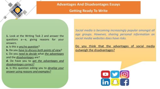 IELTS Writing Task 2 Advantages And Disadvantages Essays - Halo English ...