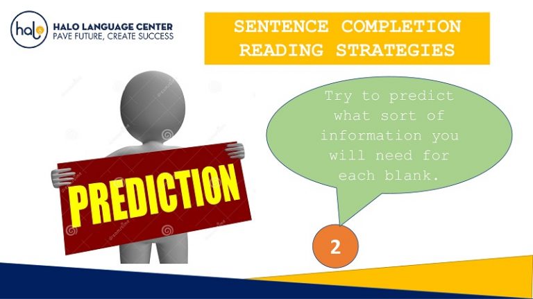 IELTS Reading Sentence Completion Questions