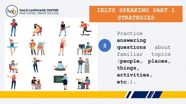IELTS Speaking Part 1 - Halo English Center