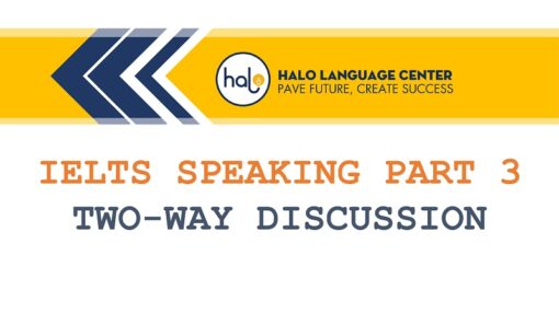 IELTS Speaking Part 3 Two-Way Discussion