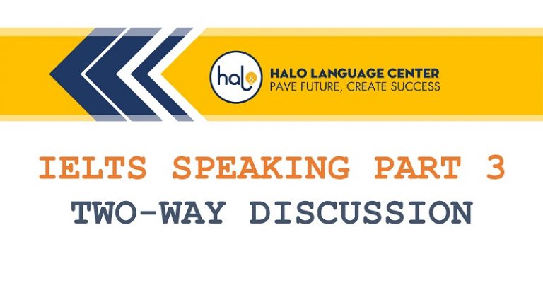IELTS Speaking Part 3 Two-Way Discussion