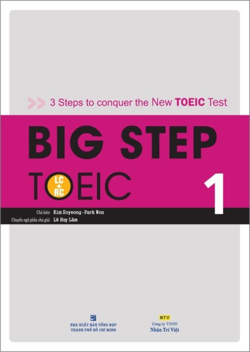 Trọn Bộ Tài Liệu Big Step TOEIC 1,2,3 (Full Audio + PDF) Mới Nhất