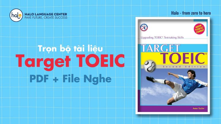 [DOWNLOAD]Trọn bộ tài liệu Target TOEIC PDF + File nghe