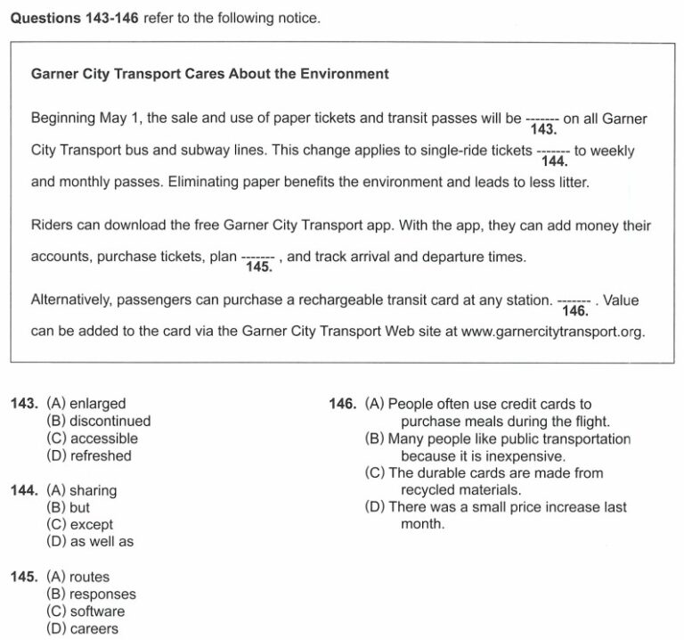 Hướng dẫn cách làm TOEIC Reading Part 6 chi tiết nhất - Halo English Center