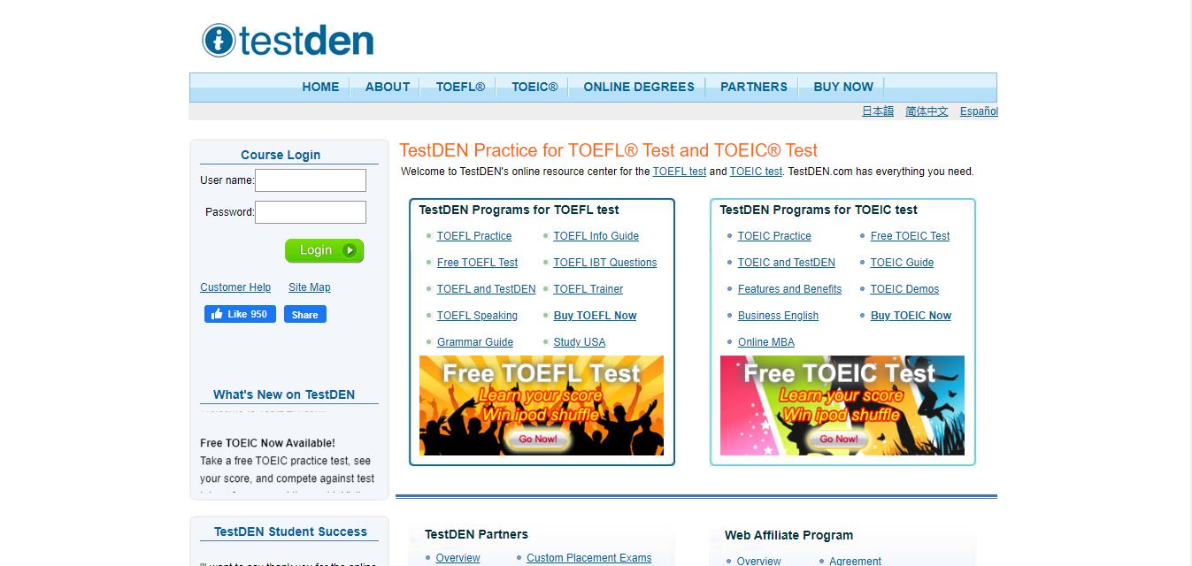 6 trang web luyện thi TOEIC chất lượng cao